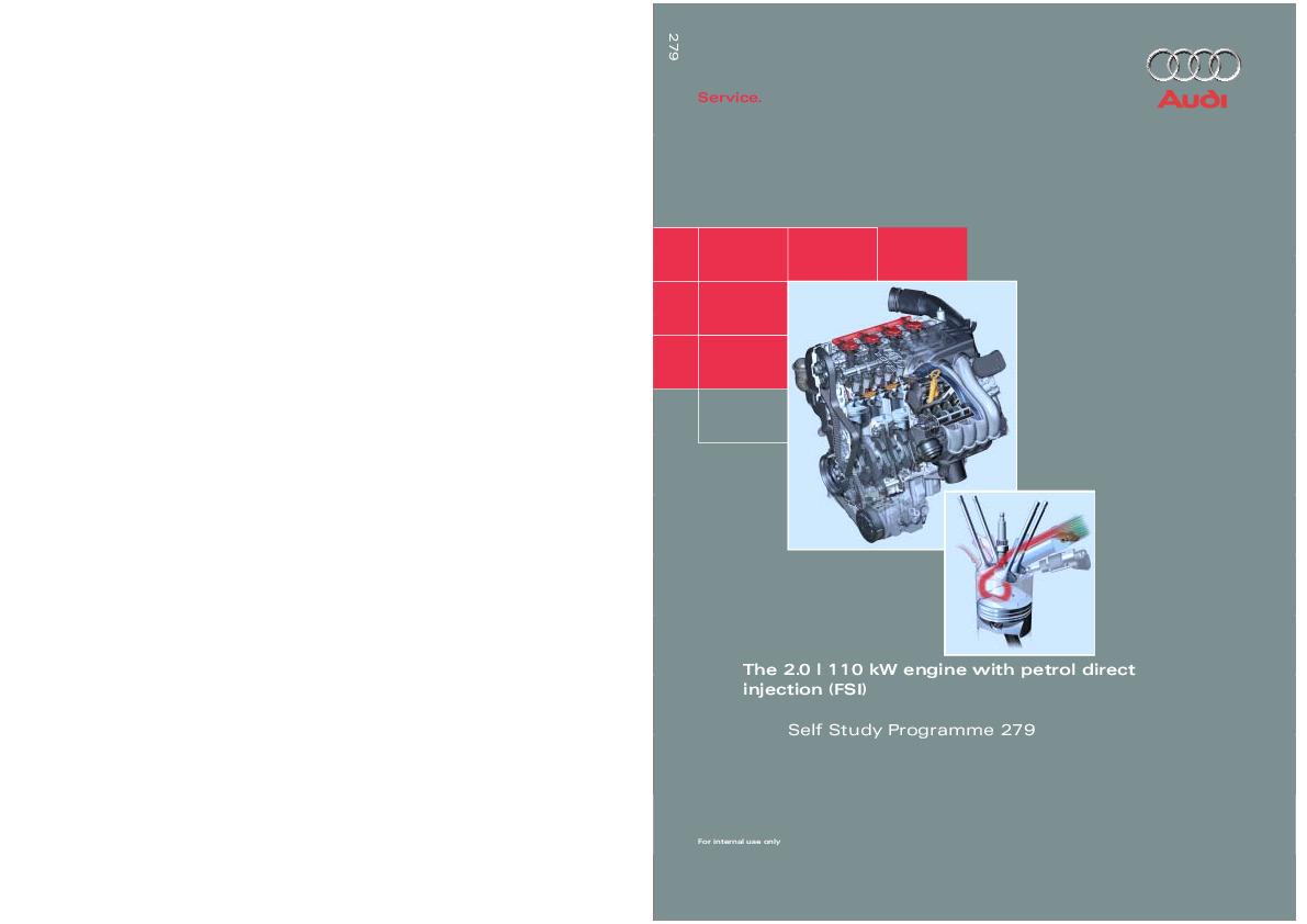 SSP 279 The 2,0 l 110 kW engine with petrol direct injection (FSI)