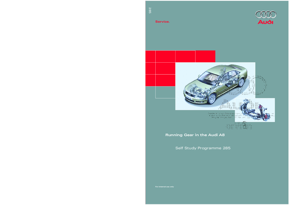 SSP 285 Running Gear in the Audi A8