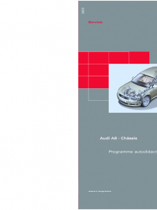 SSP 285 Audi A8 - Châssis